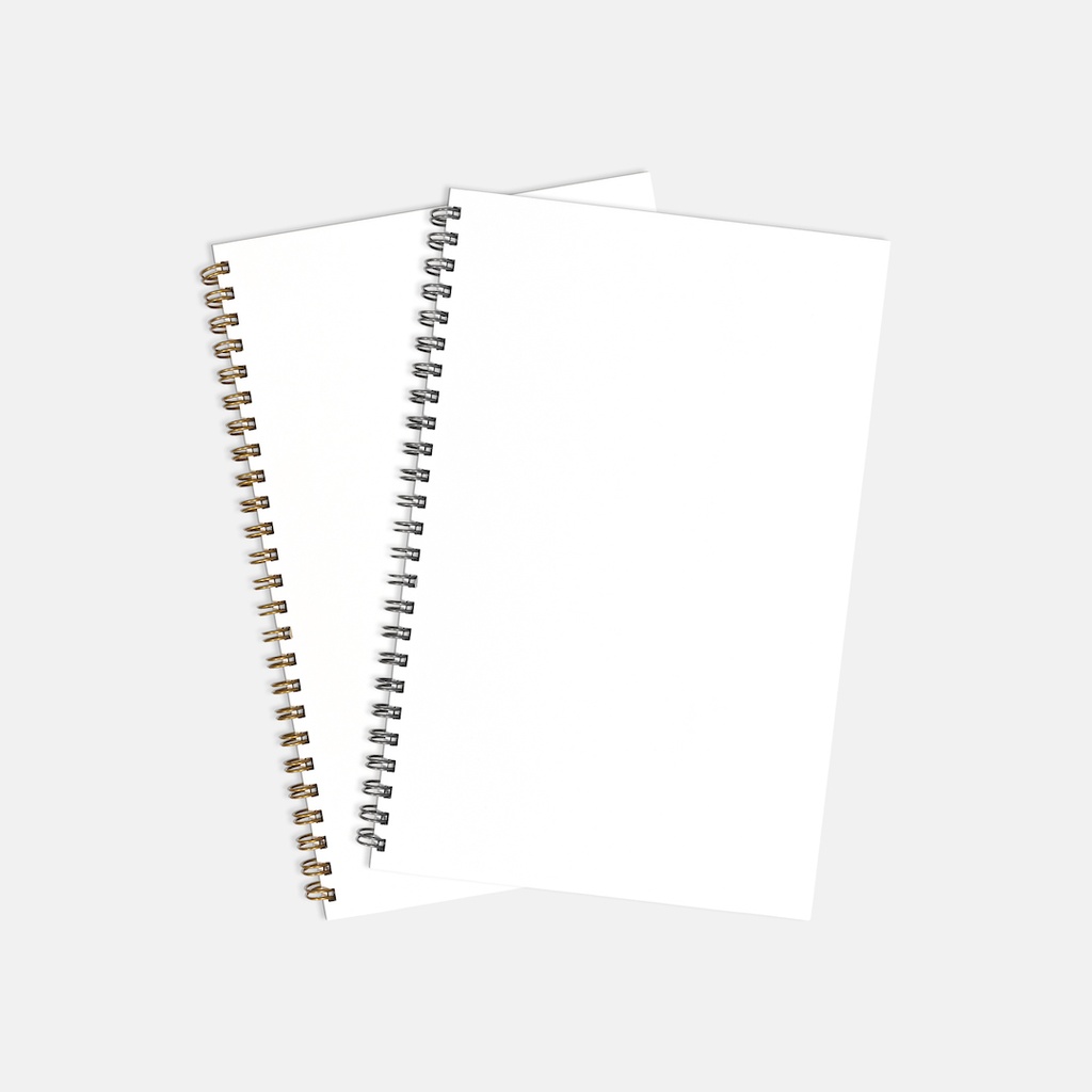Notebook Softcover Spiral 5.5 x 8.5 | Printed Mint